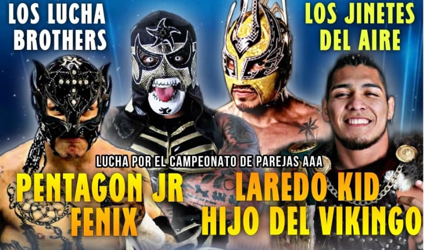 Laredo Kid e Hijo del Vikingo buscarán el Campeonato de Parejas AAA ...