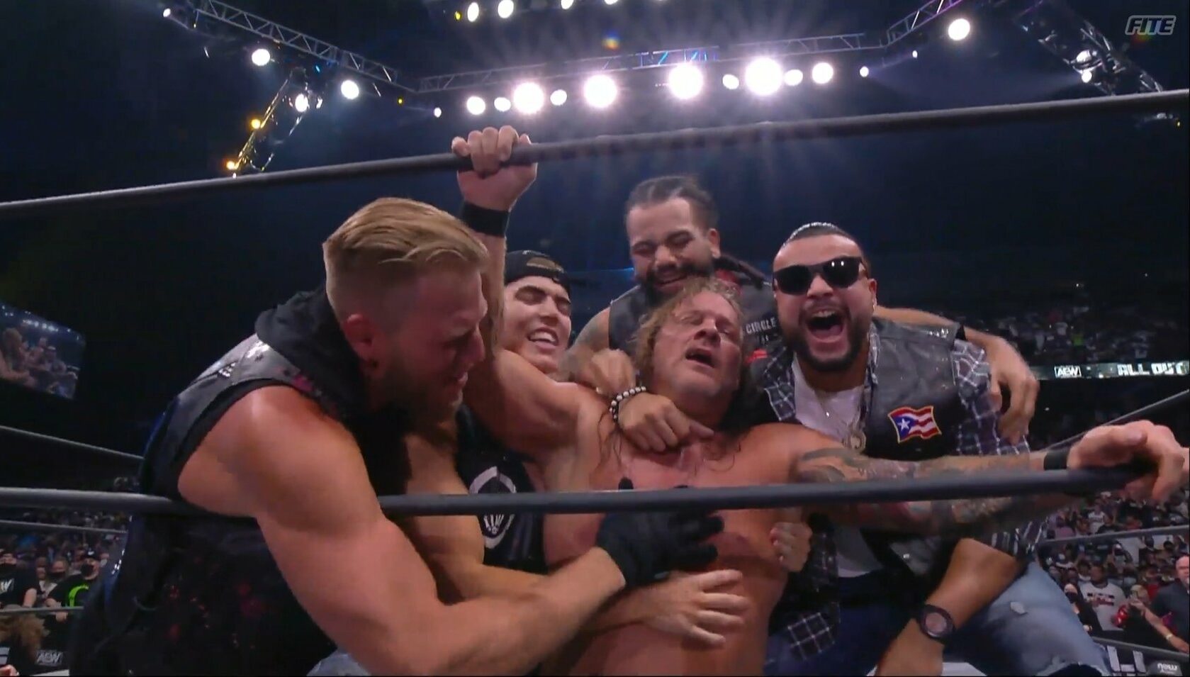 All Out 2021: Chris Jericho derrotó a MJF y seguirá su carrera como ...