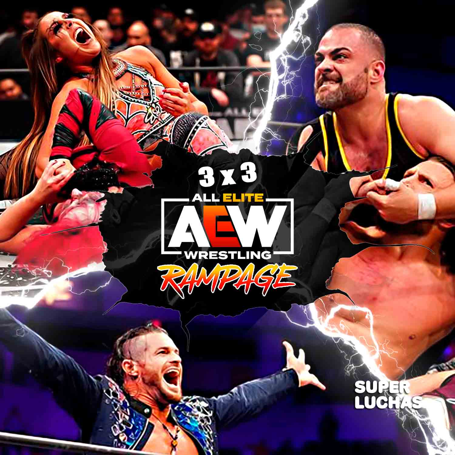 3×3: Lo mejor y lo peor de AEW Rampage 29 de octubre 2021 | Superluchas