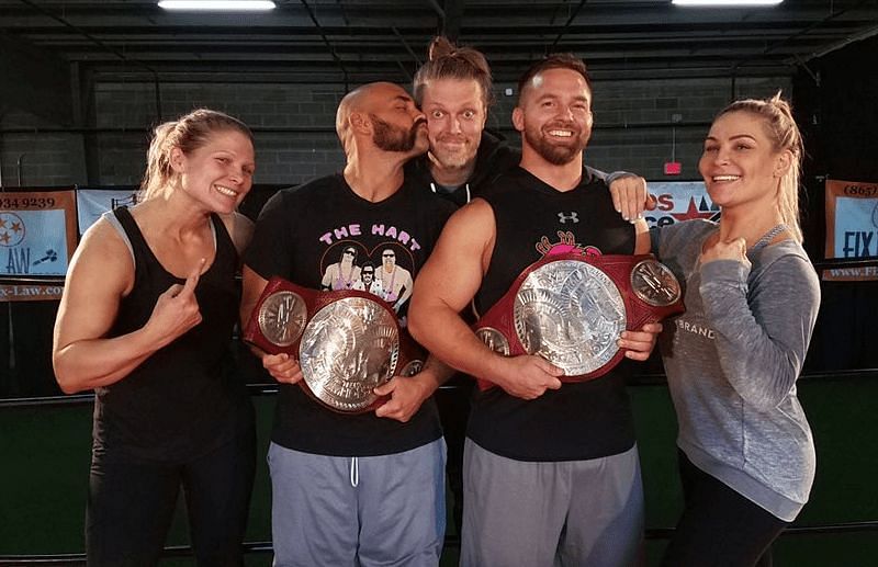 Edge estuvo en lucha FTR vs. Rock ‘N’ Roll Express | Superluchas