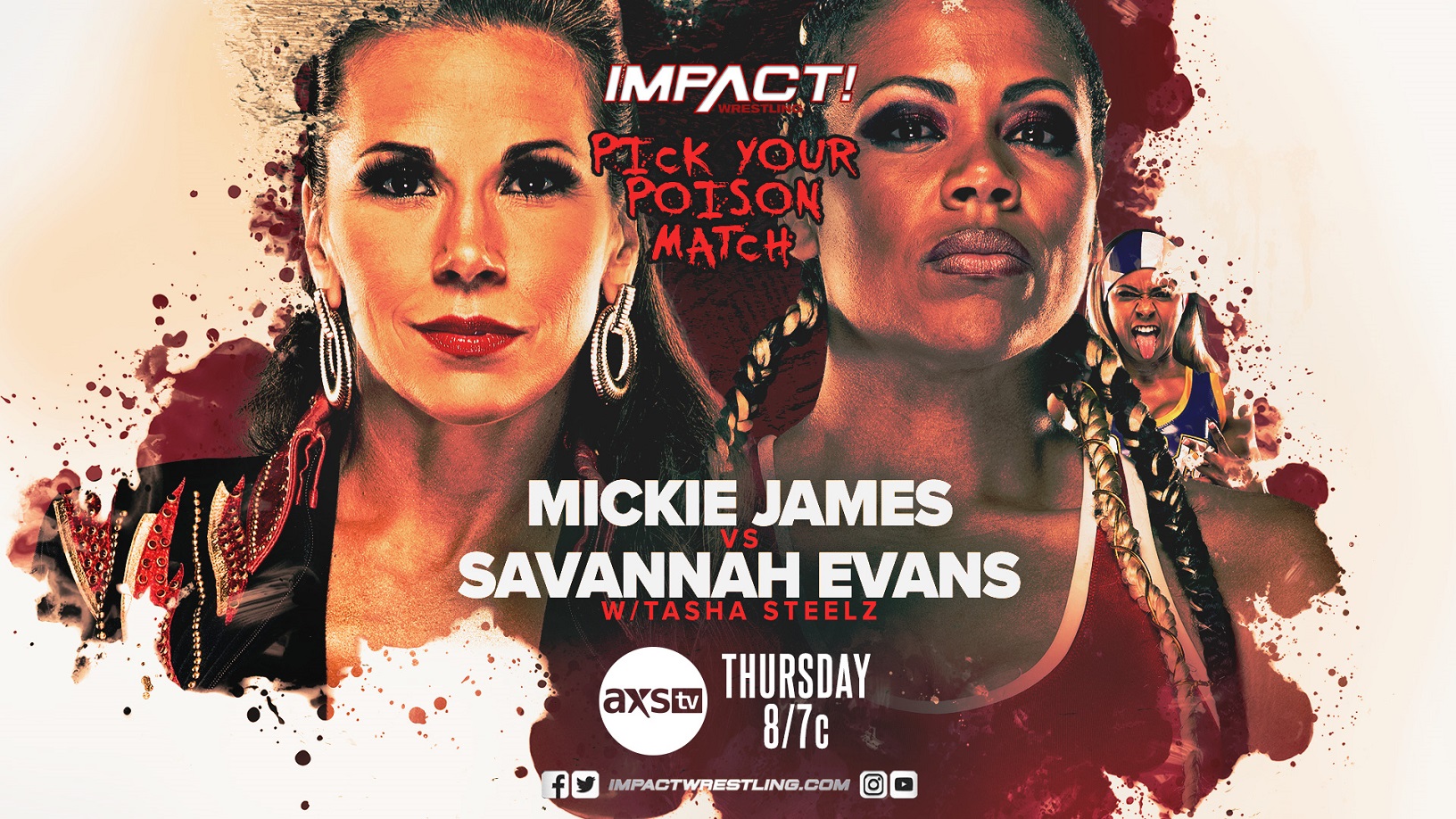 Previo IMPACT! Wrestling 21 de octubre 2021 | Mickie James vs. Savannah ...