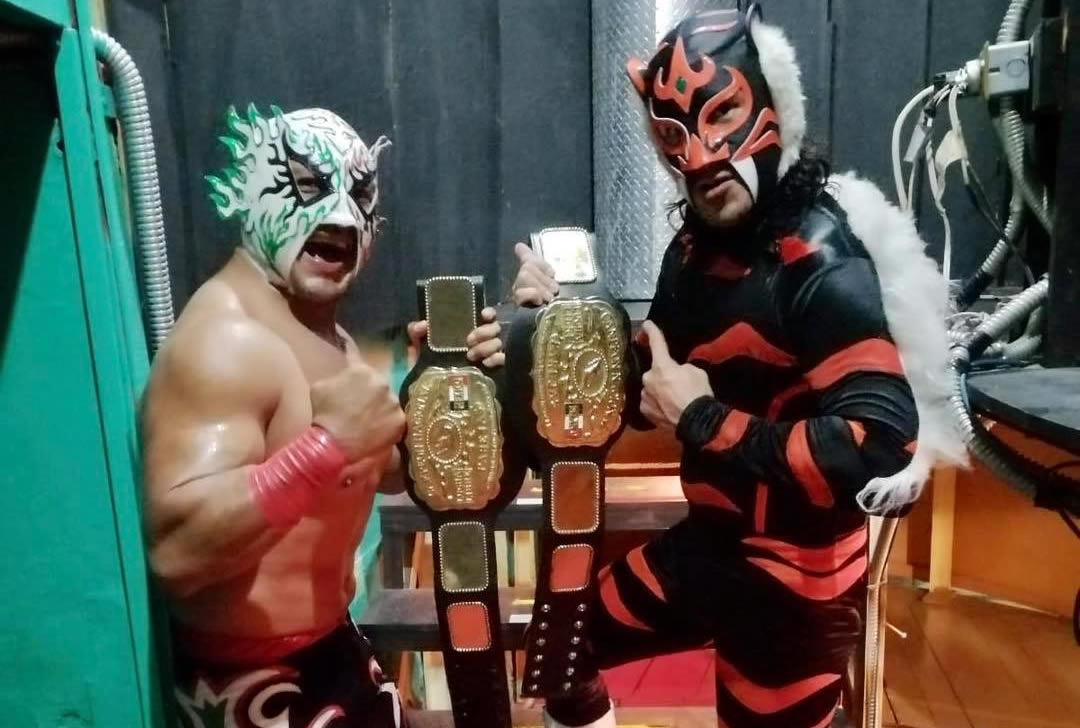 Se coronaron nuevos Campeones Nacionales de Parejas en el CMLL ...