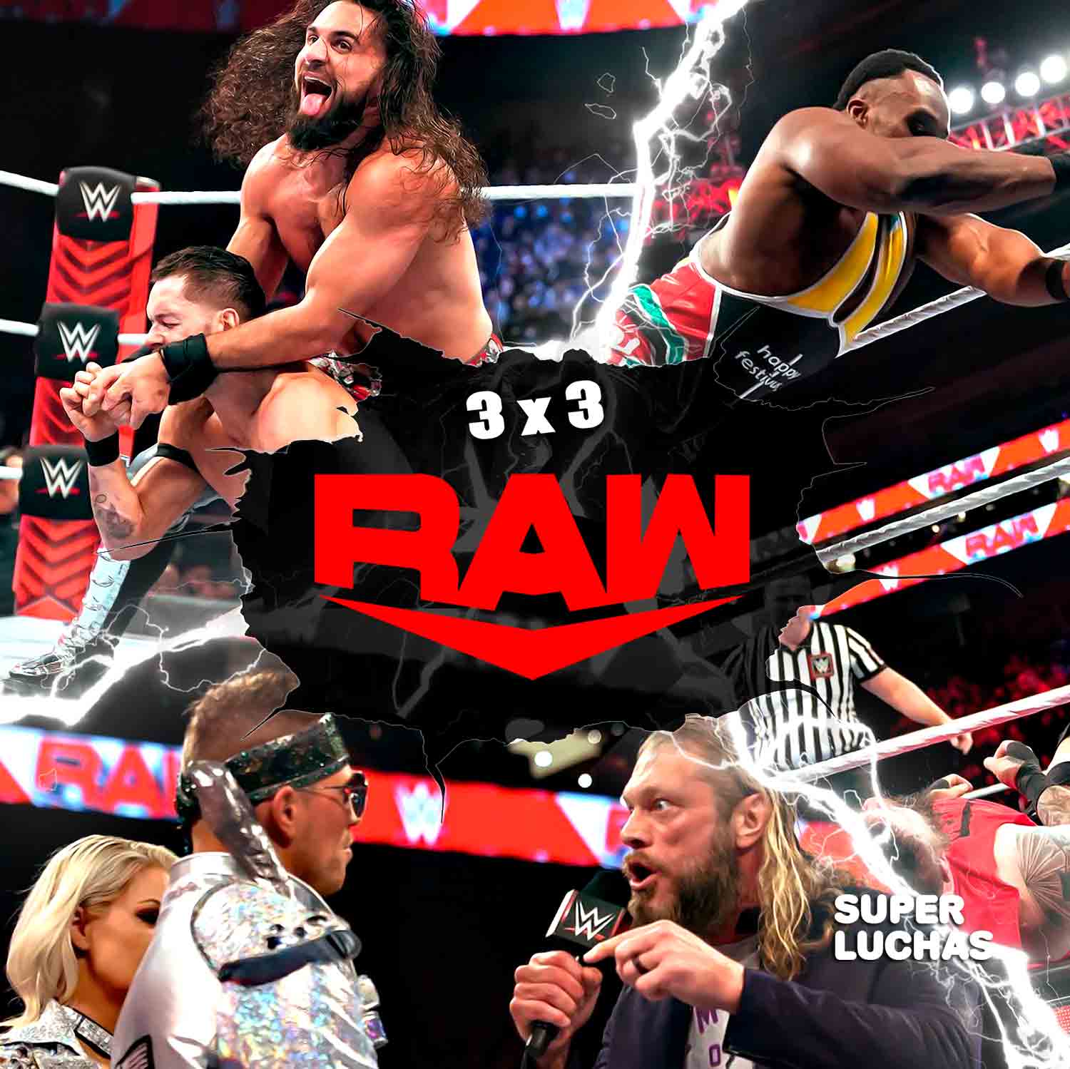 3×3: Lo mejor y lo peor de WWE Raw 29 de noviembre 2021 | Superluchas
