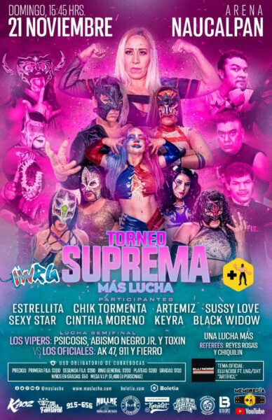Se realizará la segunda edición del Torneo Suprema | Superluchas