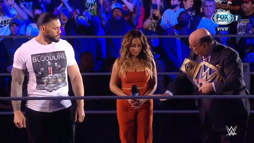 Paul Heyman y Kayla Braxton continúan interacción luego de SmackDown ...