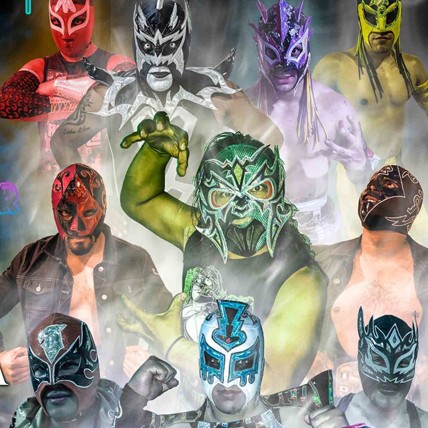 Rudos contra rudos en la lucha estelar del Deportivo 11 de Julio ...