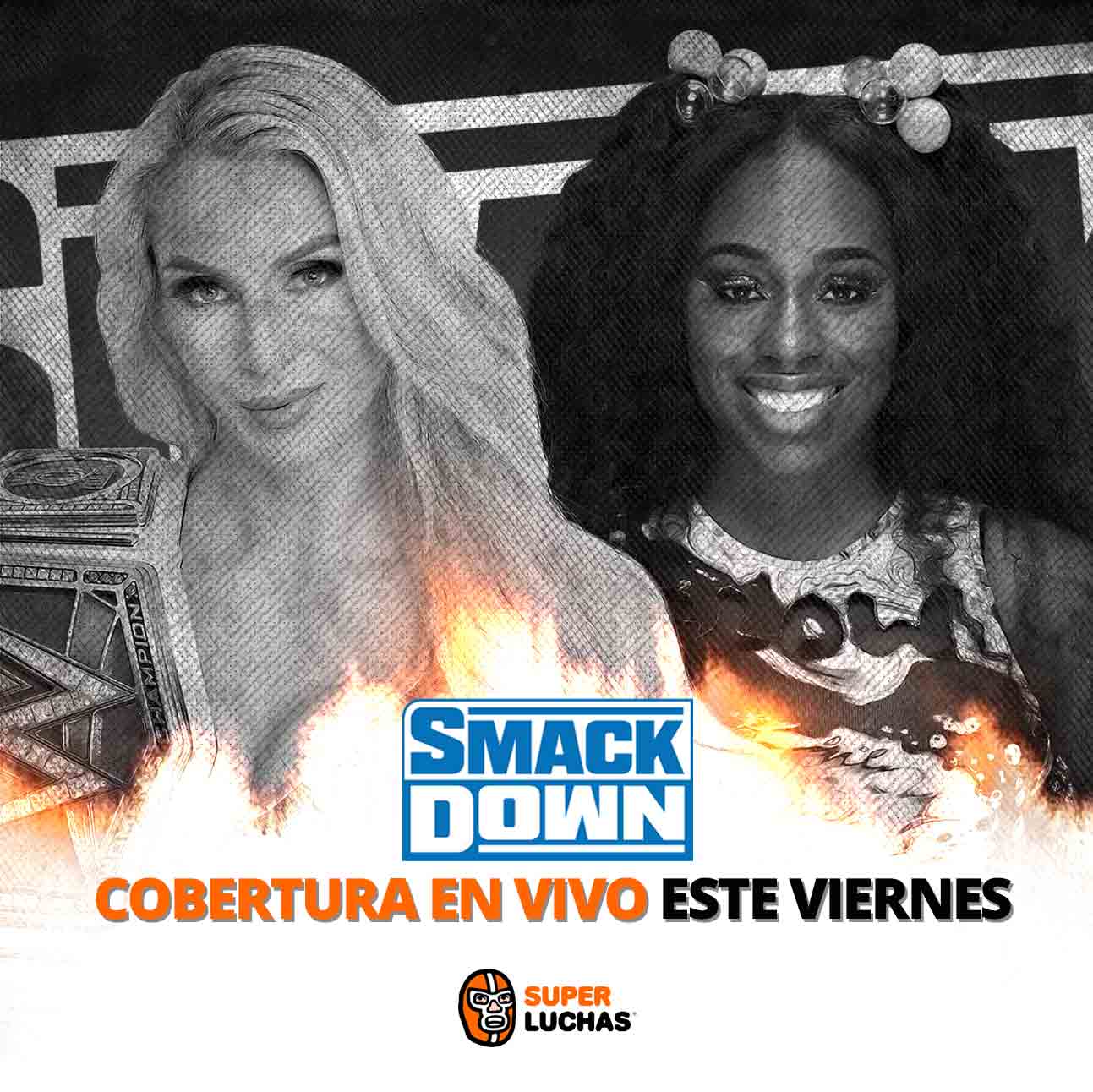 Previo WWE Smackdown 21 de enero 2022 │Charlotte Flair vs. Naomi | Superluchas
