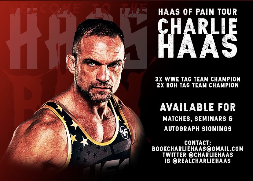 Charlie Haas lo aclara: «¡No estoy muerto!» | Superluchas