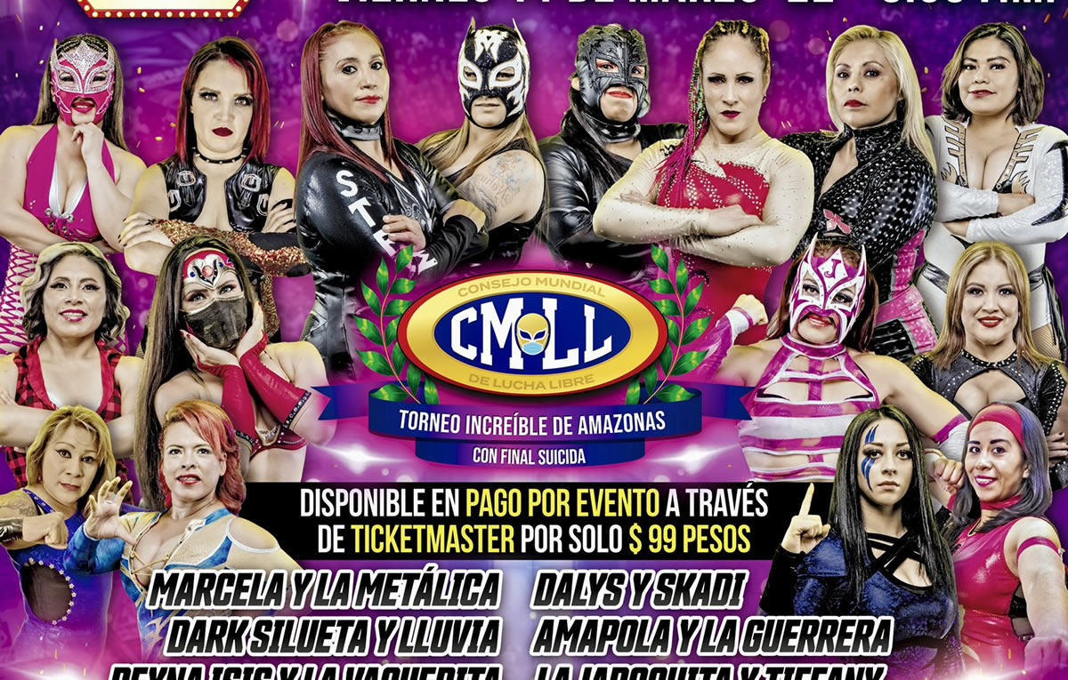 CMLL: Definidas las parejas femeniles que chocarán en Homenaje a dos ...
