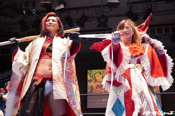 Ice Ribbon: «Ice Ribbon March 2022» Tsukushi, campeona inamovible ...