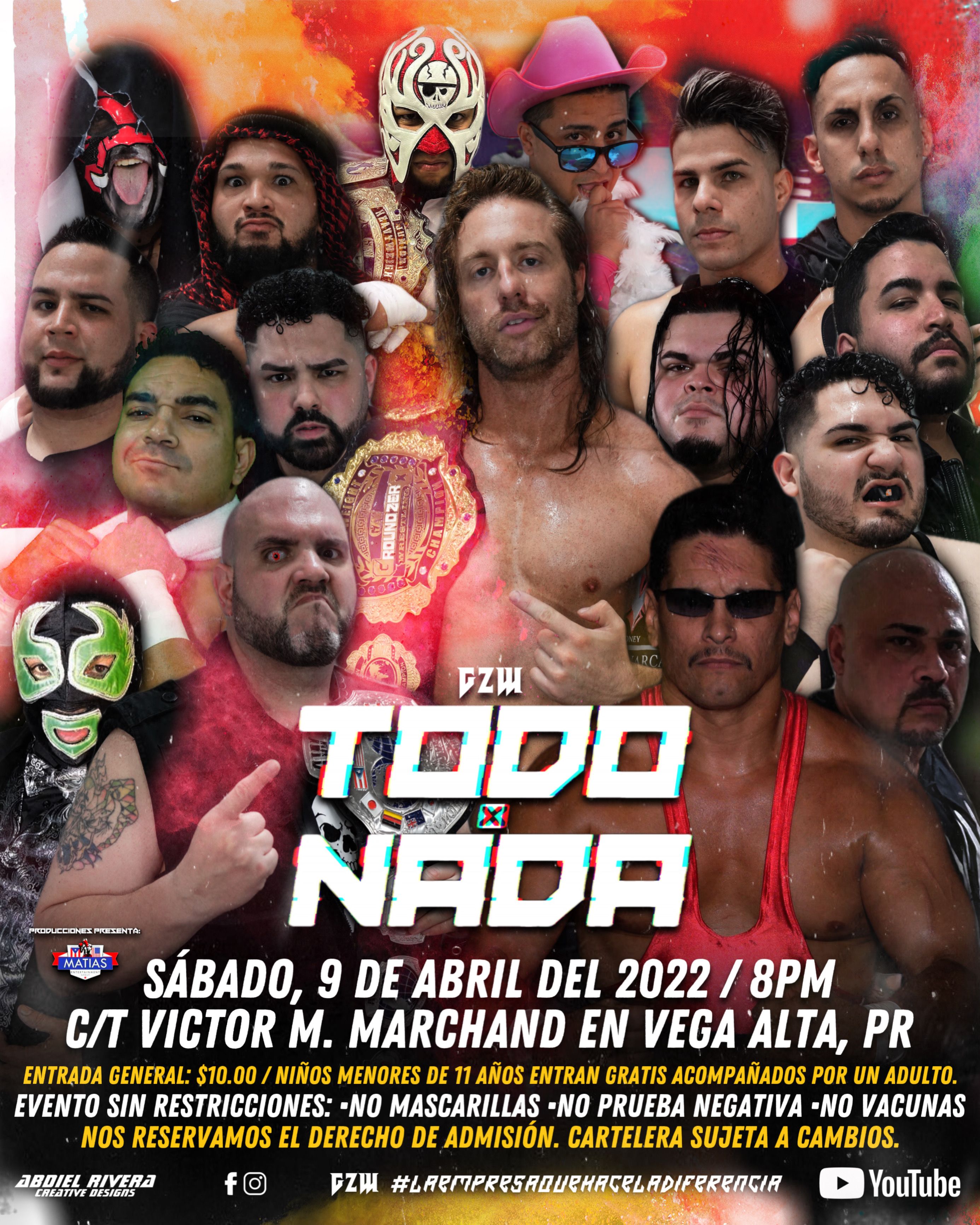 Cartelera Todo X Nada - En su Última Lucha Huracán Castillo Jr en ...