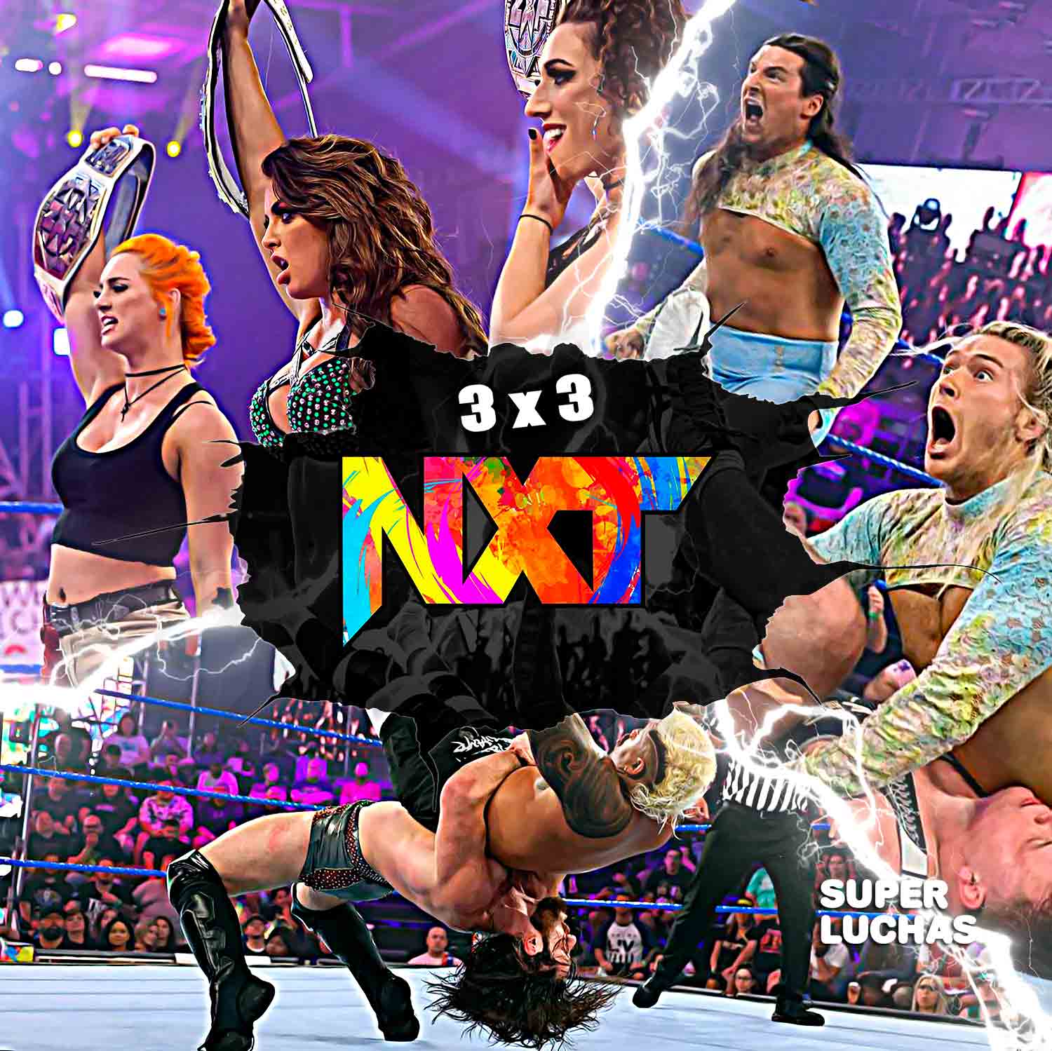 3×3: Lo mejor y lo peor de WWE NXT 12 de abril 2022 | Superluchas