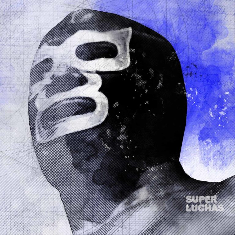 Blue Demon Jr. presenta el avión «Blue Demon» en honor a su padre ...