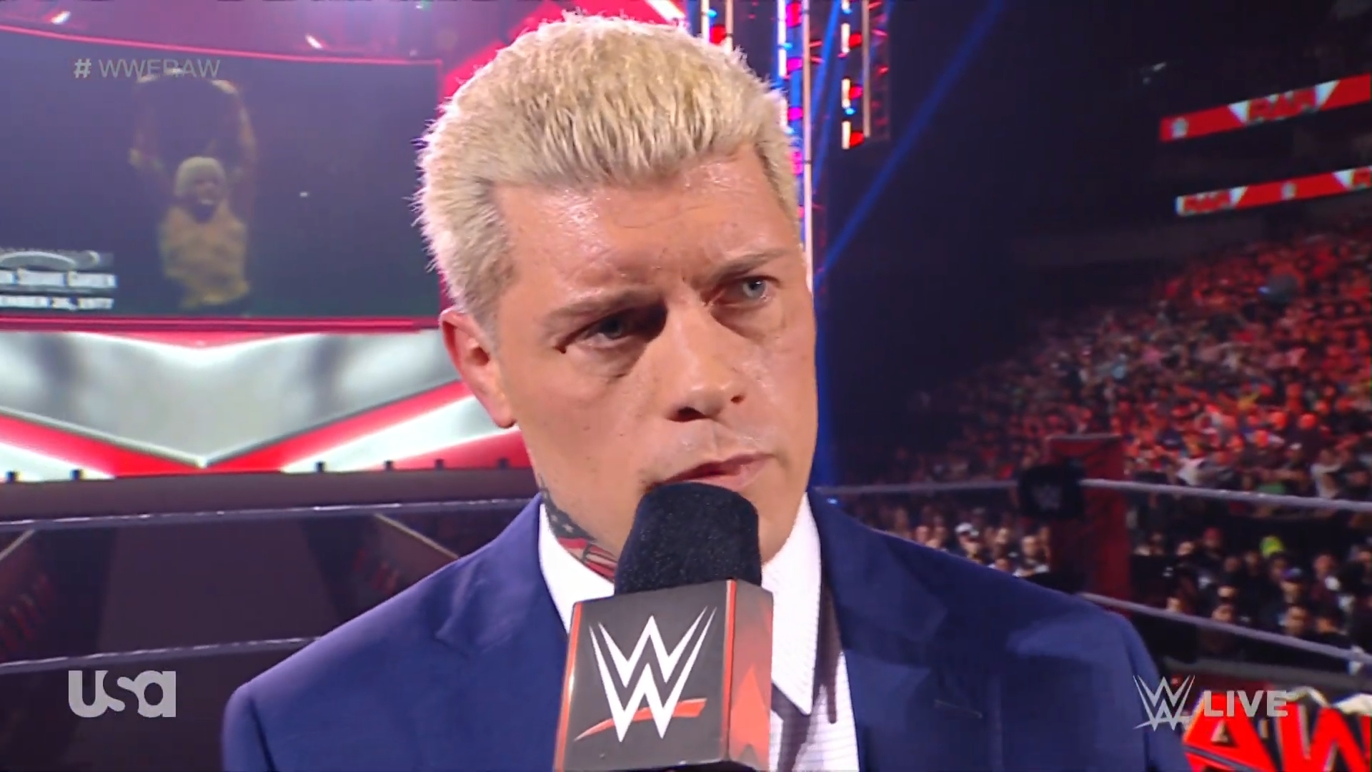 RAW: Cody Rhodes dejó claro que regresó por el Campeonato WWE | Superluchas