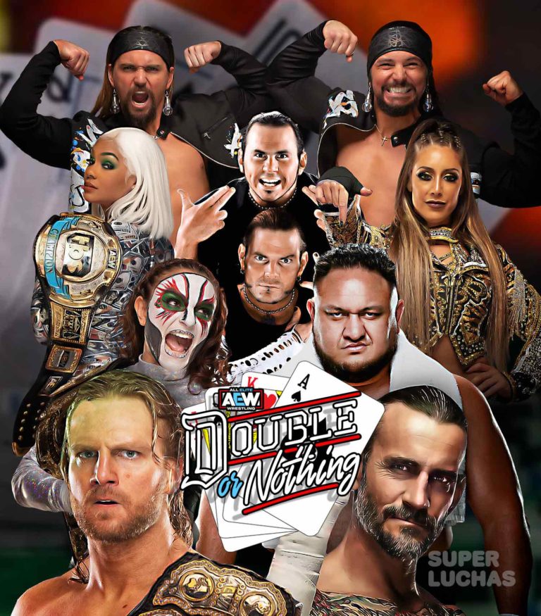 AEW DOUBLE OR NOTHING 2022 | Resultados en vivo | Hangman Page vs. CM Punk | Superluchas