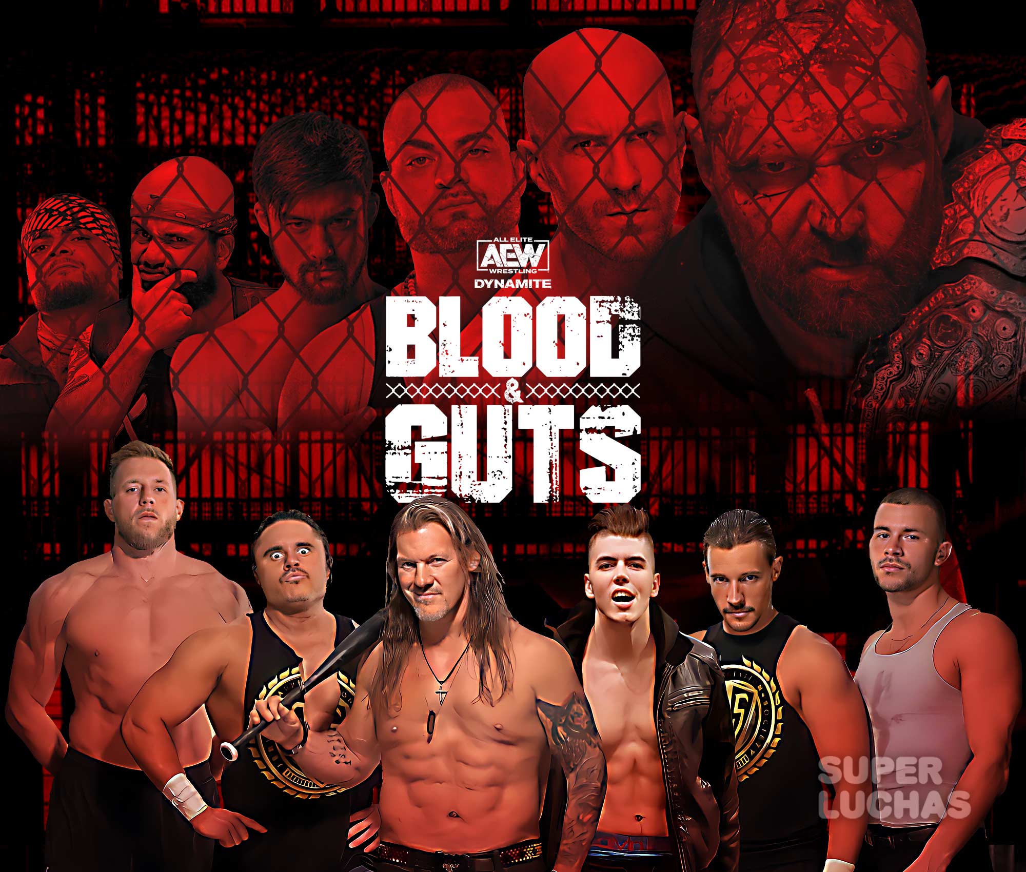 AEW DYNAMITE 29 de junio 2022 | Resultados en vivo | Blood & Guts | Superluchas