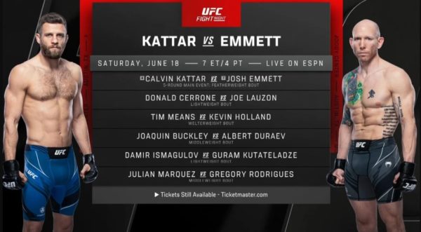 Cartel completo y resultados del pesaje para UFC Austin | Superluchas