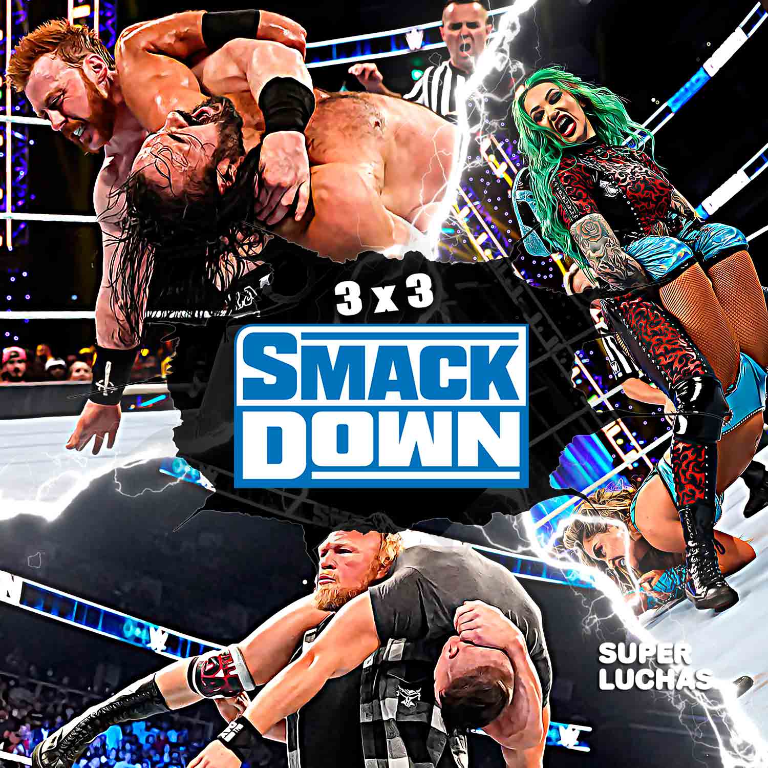 3×3: Lo mejor y lo peor de WWE SmackDown 29 de julio 2022 | Superluchas