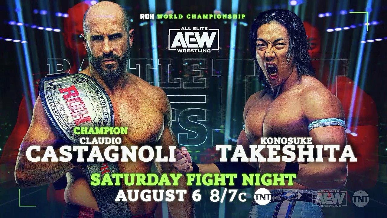 Claudio Castagnoli vs. Konosuke Takeshita en AEW Battle of the Belts III | Superluchas