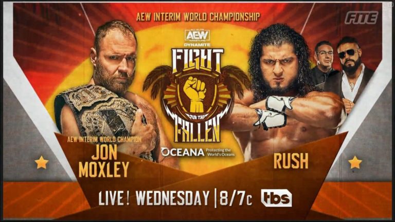 Jon Moxley vs. Rush por el Campeonato Mundial AEW en AEW Dynamite | Superluchas