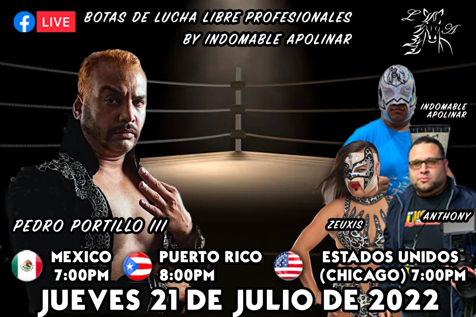 Entrevista en VIVO con Pedro Portillo III nuevo Campeón de LAWE ...