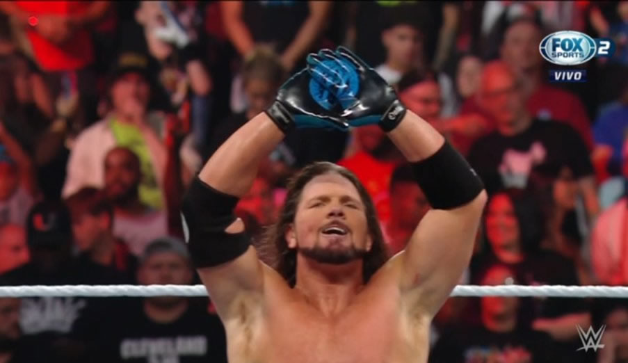 AJ Styles derrotó a The Miz en un combate en súper libre | Superluchas