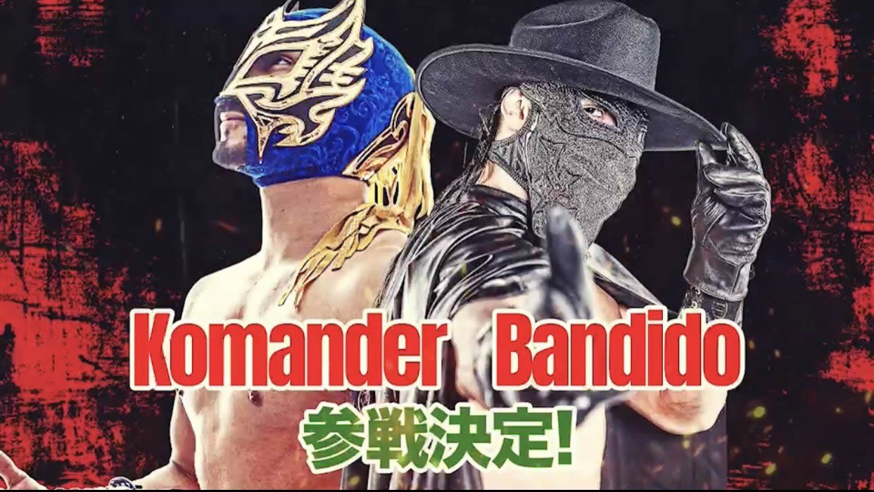 Bandido y Komander viajarán a Japón con GLEAT | Superluchas