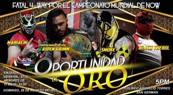 Cartera Oficial para este Domingo en San Germán dedicado al Invader #3 ...