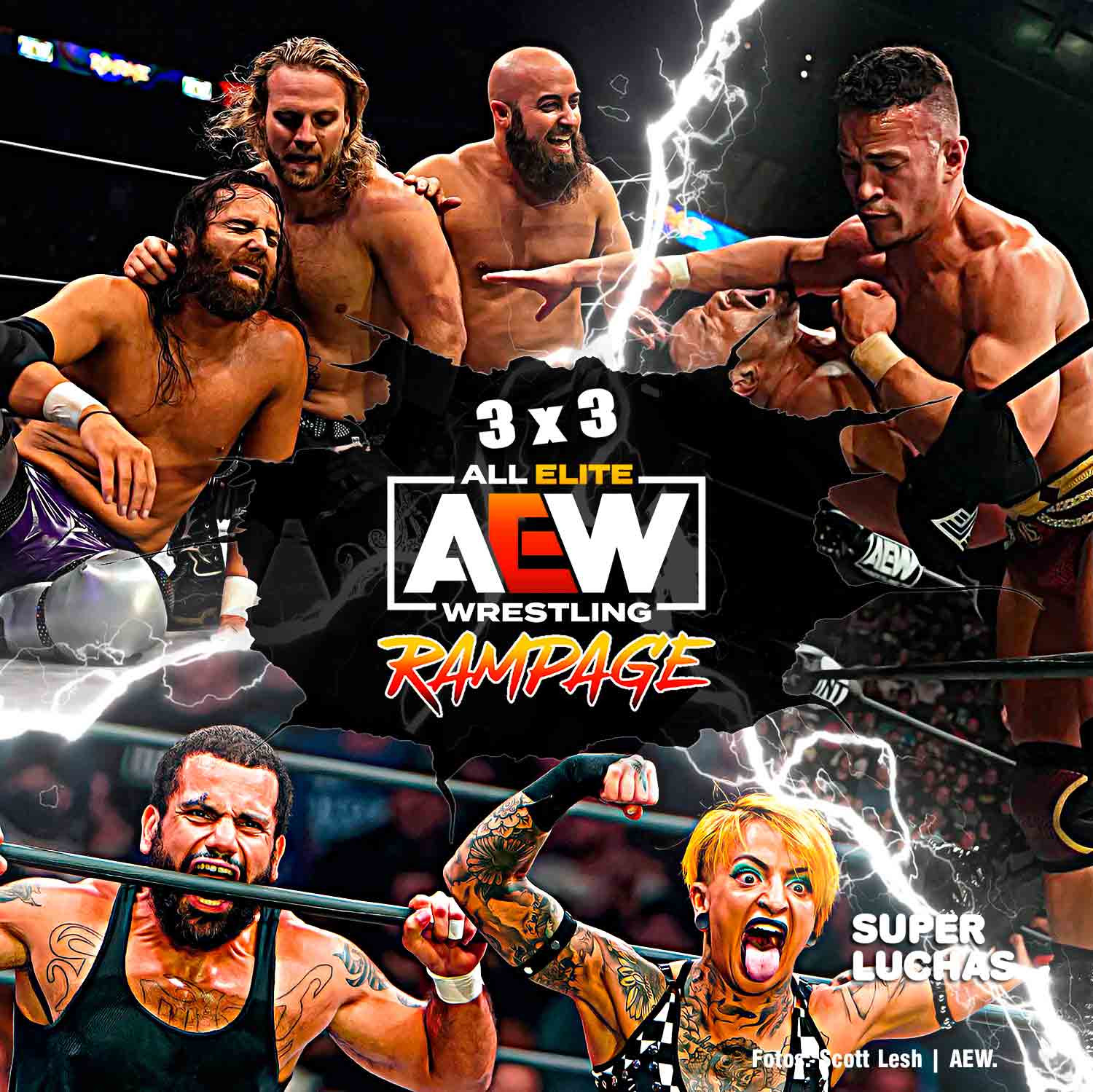 3×3: Lo mejor y lo peor de AEW Rampage 2 de septiembre 2022 | Superluchas