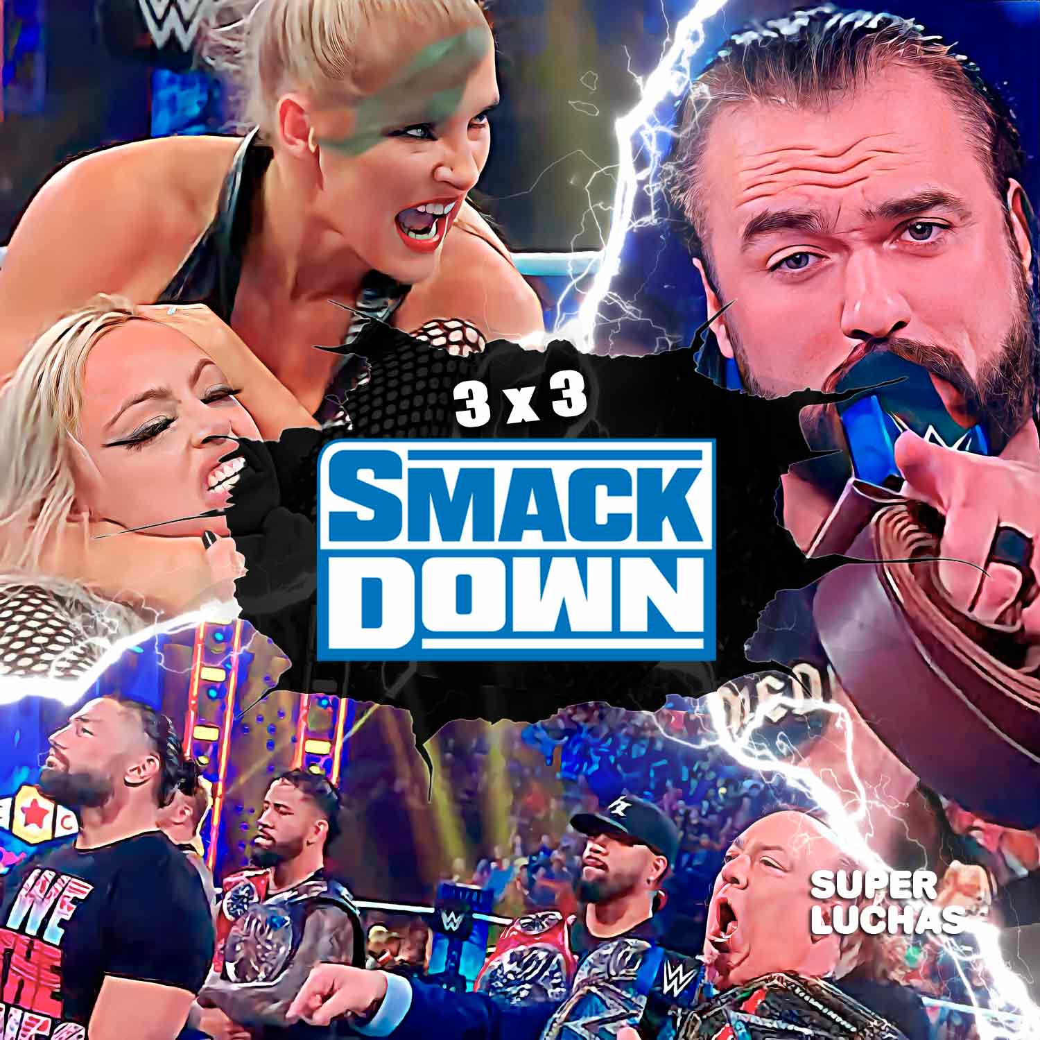 3×3: Lo mejor y lo peor de WWE SmackDown 23 de septiembre 2022 | Superluchas