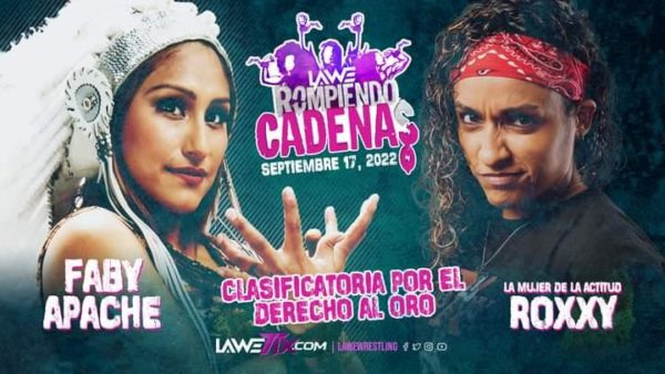LAWE: Cartelera Rompiendo Cadenas - Faby Apache a hacer debut en Puerto ...