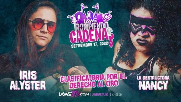LAWE: Cartelera Rompiendo Cadenas - Faby Apache a hacer debut en Puerto ...