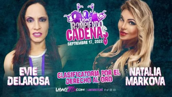 LAWE: Cartelera Rompiendo Cadenas - Faby Apache a hacer debut en Puerto ...