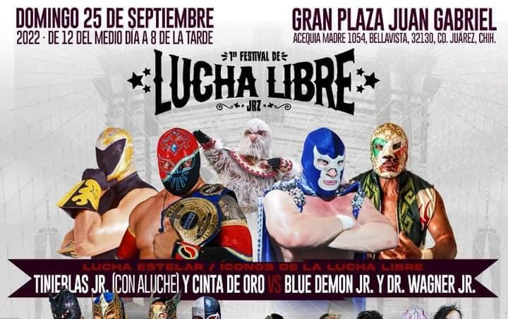 Se realizará maratónica función en Festival de Lucha Libre JRZ | Superluchas