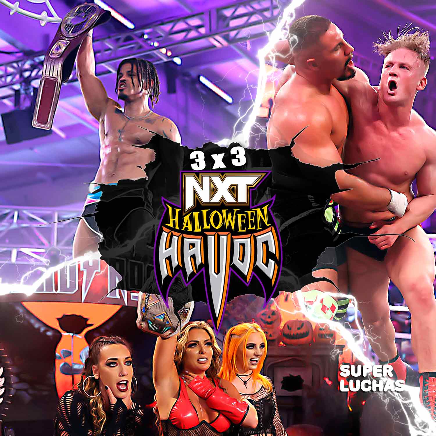 3×3: Lo mejor y lo peor de NXT HALLOWEEN HAVOC 2022 | Superluchas