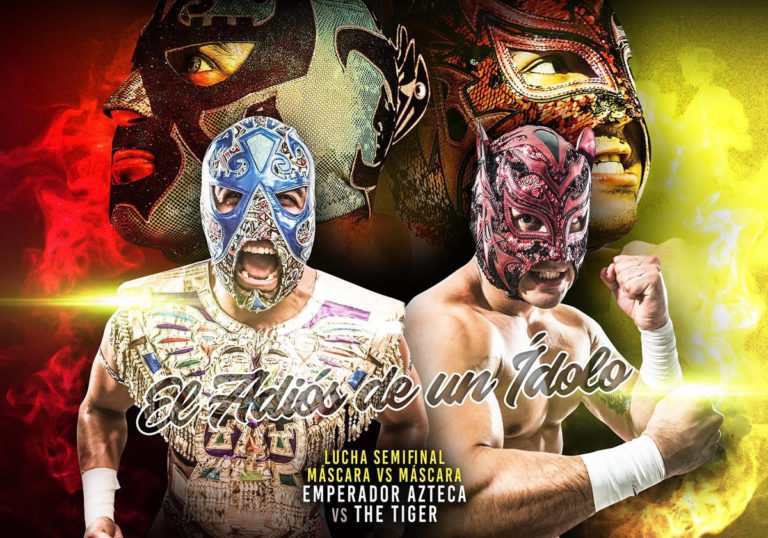 Emperador Azteca vs. The Tiger, por las máscaras | Superluchas