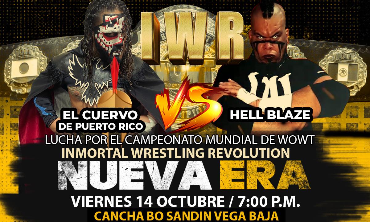 IWR: Cartelera completa «Nueva Era» en Vega Baja | Superluchas
