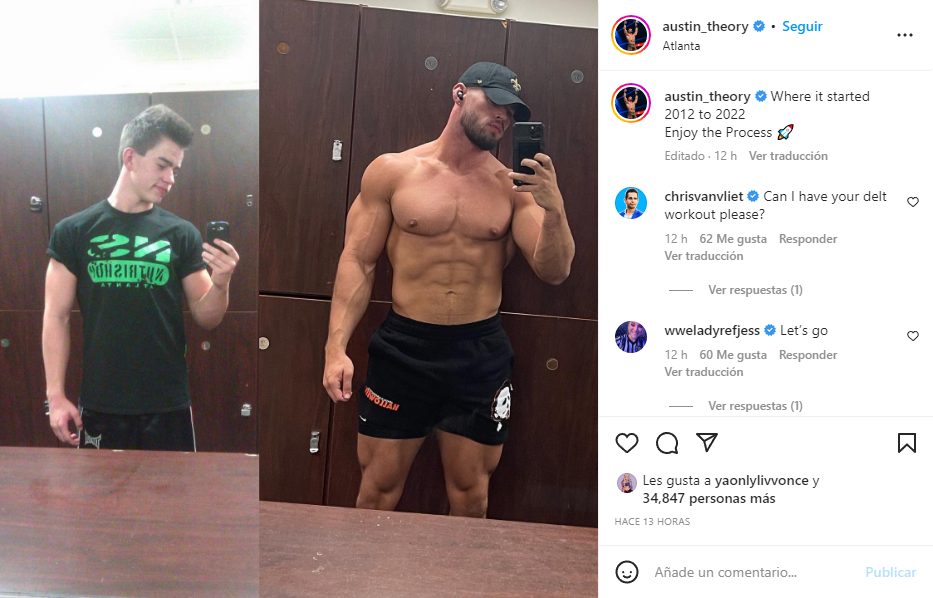 Así ha cambiado Austin Theory en 10 años | Superluchas