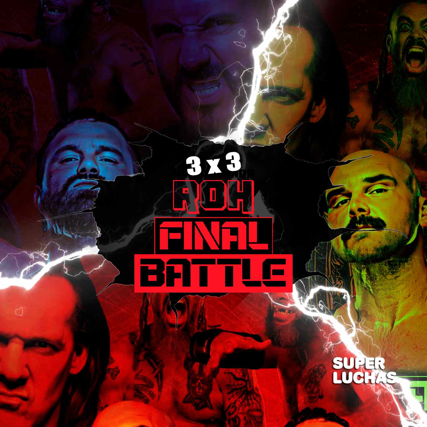 3×3: Lo mejor y lo peor de ROH FINAL BATTLE 2022 | Superluchas