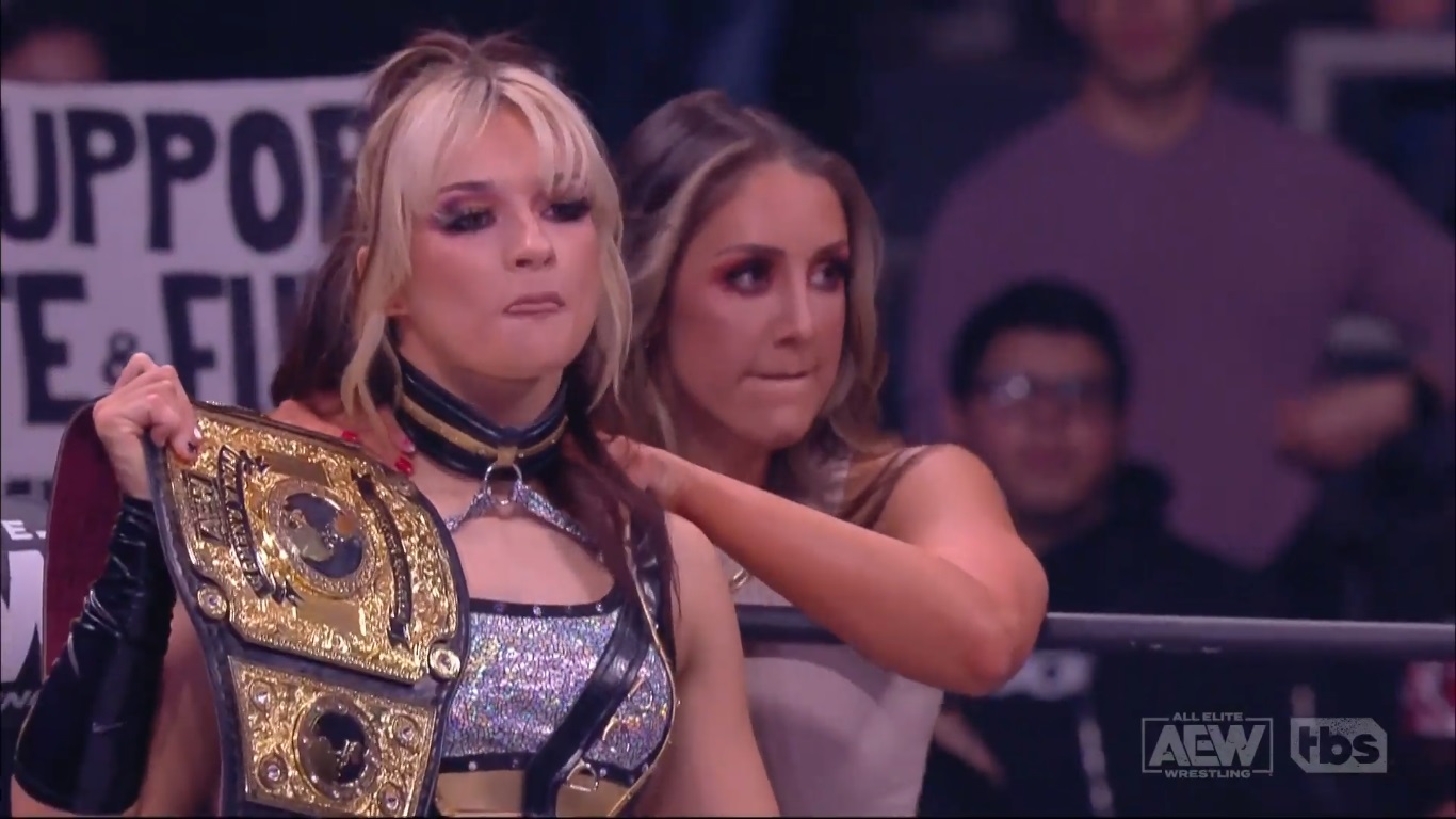 Jamie Hayter retuvo el Campeonato AEW ante Hikaru Shida | Superluchas