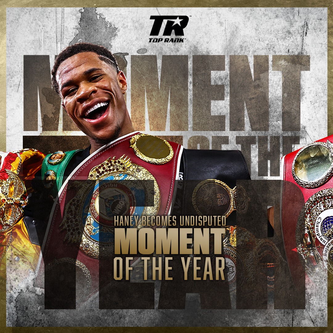 Devin Haney y su momento del año | Superluchas