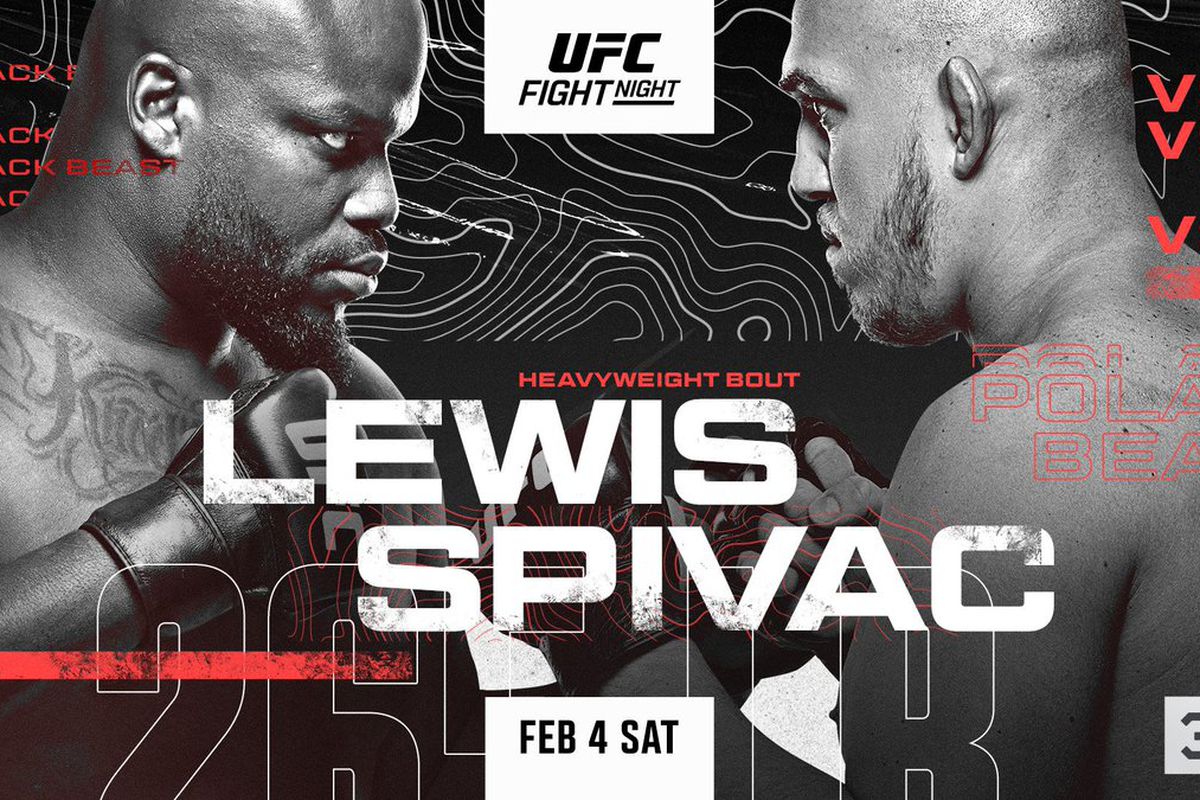 Cartel UFC Vegas 68: Lewis vs Spivak | Superluchas