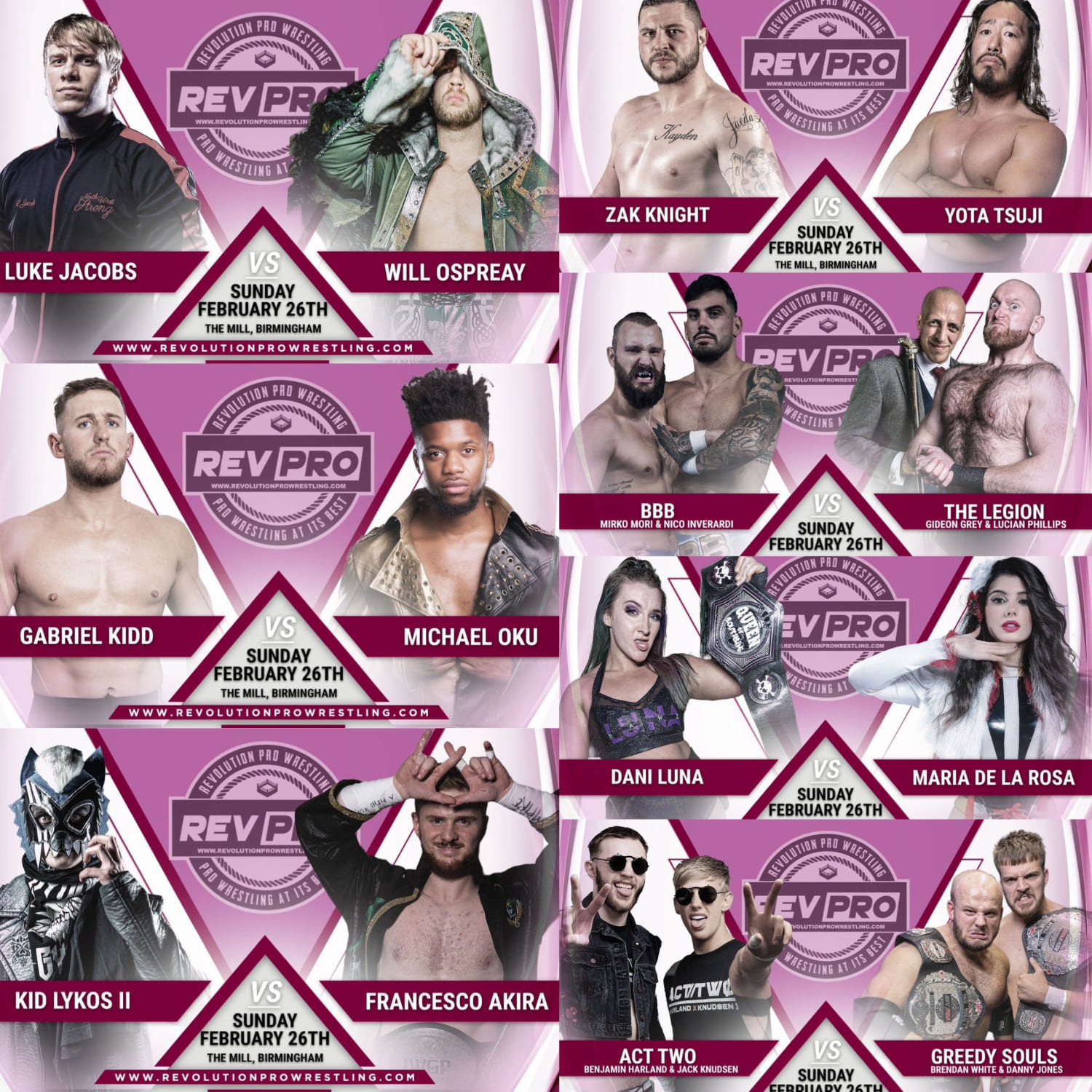 RevPro Live In Birmingham | Resultados e imágenes | Superluchas