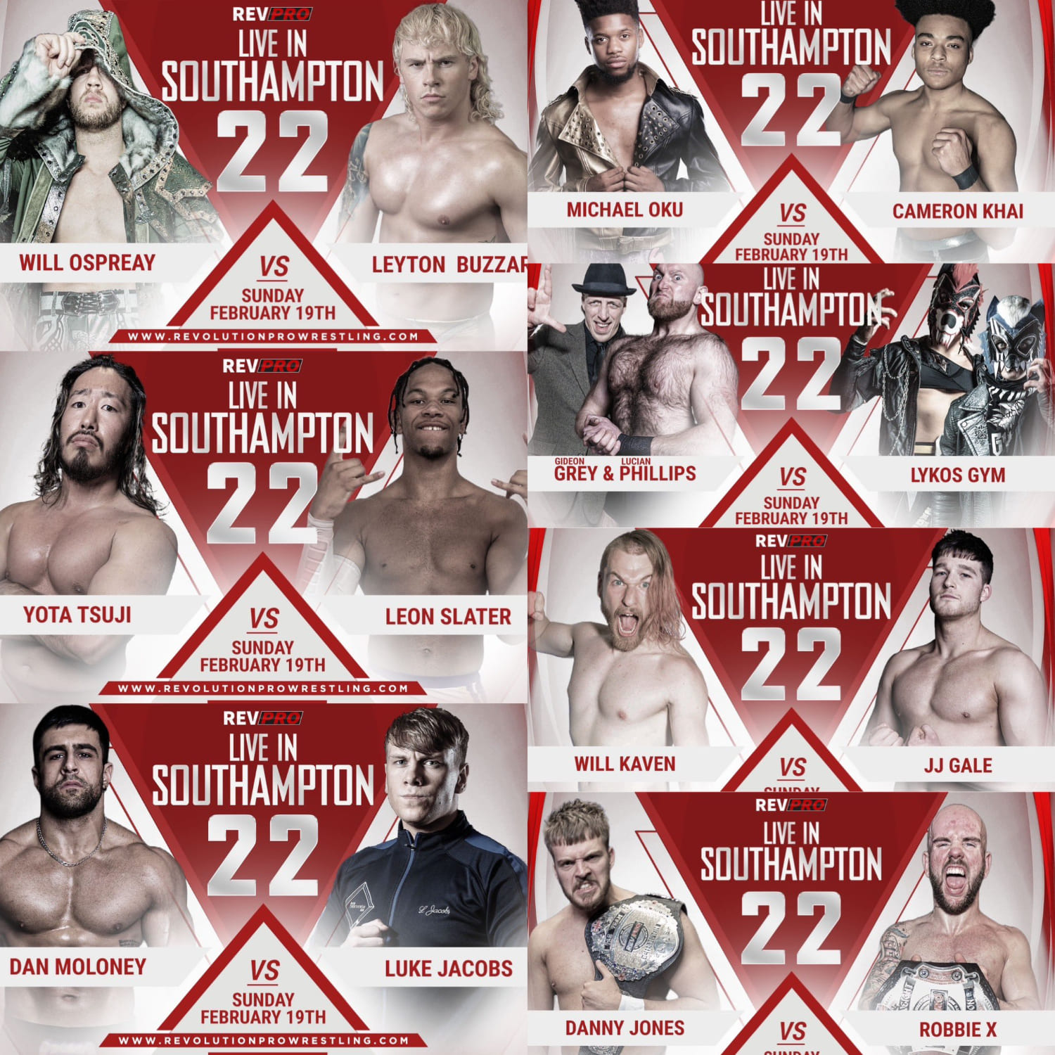 Resultados de RevPro Live In Southampton 22 | Superluchas