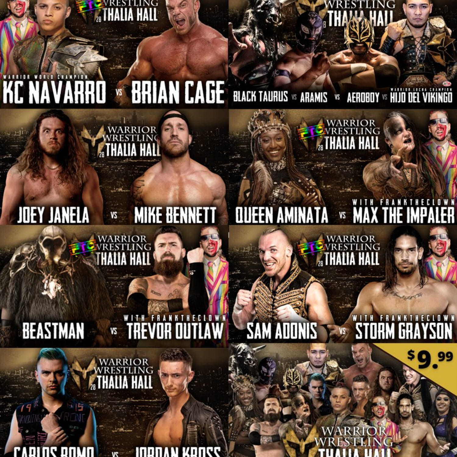 Resultados e imágenes de Warrior Wrestling 28 | Superluchas