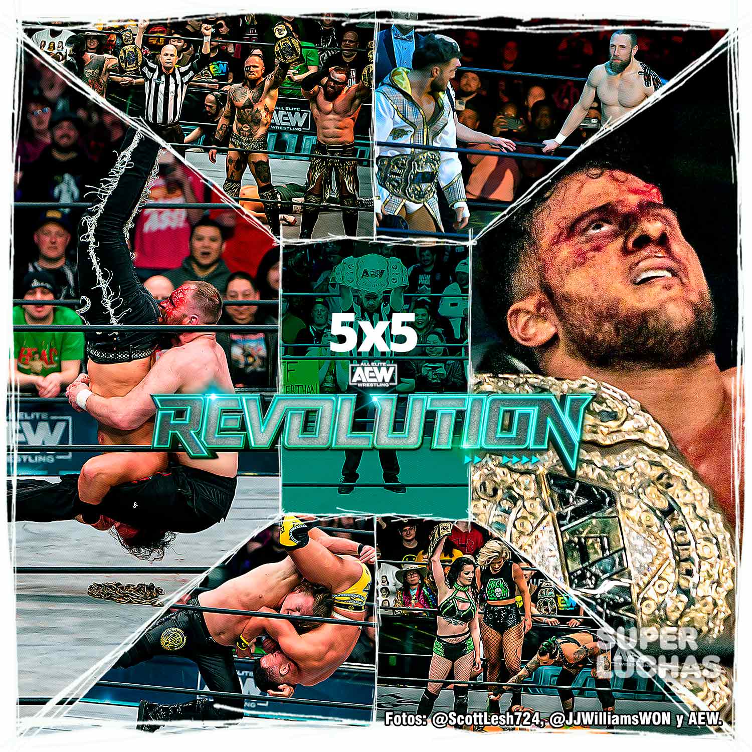 5×5: Lo mejor y lo peor de AEW REVOLUTION 2023 | Superluchas
