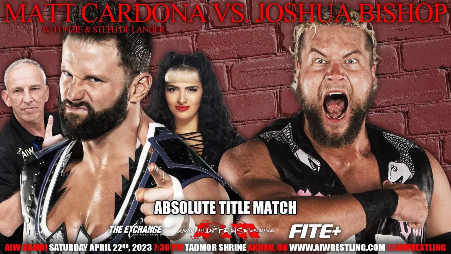 Resultados Absolute Intense Wrestling: DAMN! | Superluchas