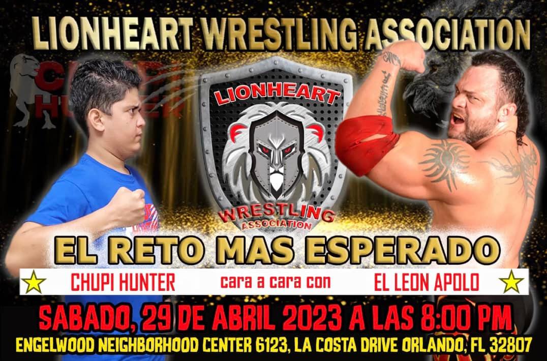 LWA: El 18 veces Campeón Mundial Apolo frente a Chupi Hunter en Orlando ...