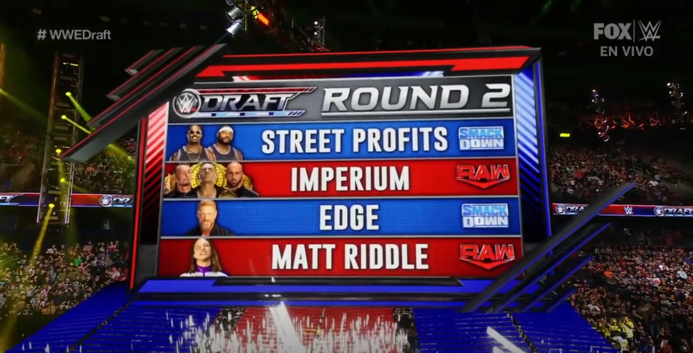 WWE Draft 2023: Así fueron las selecciones de la 1a noche