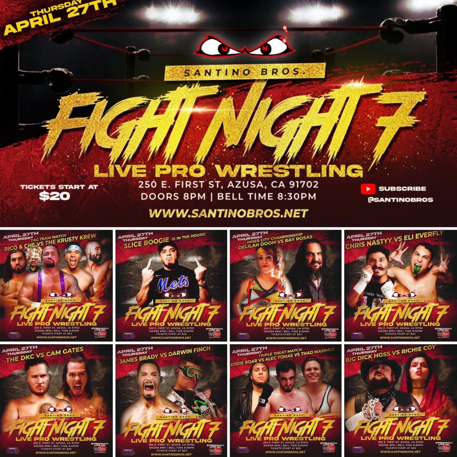 SBW Fight Night VII | Resultados e imágenes | Superluchas